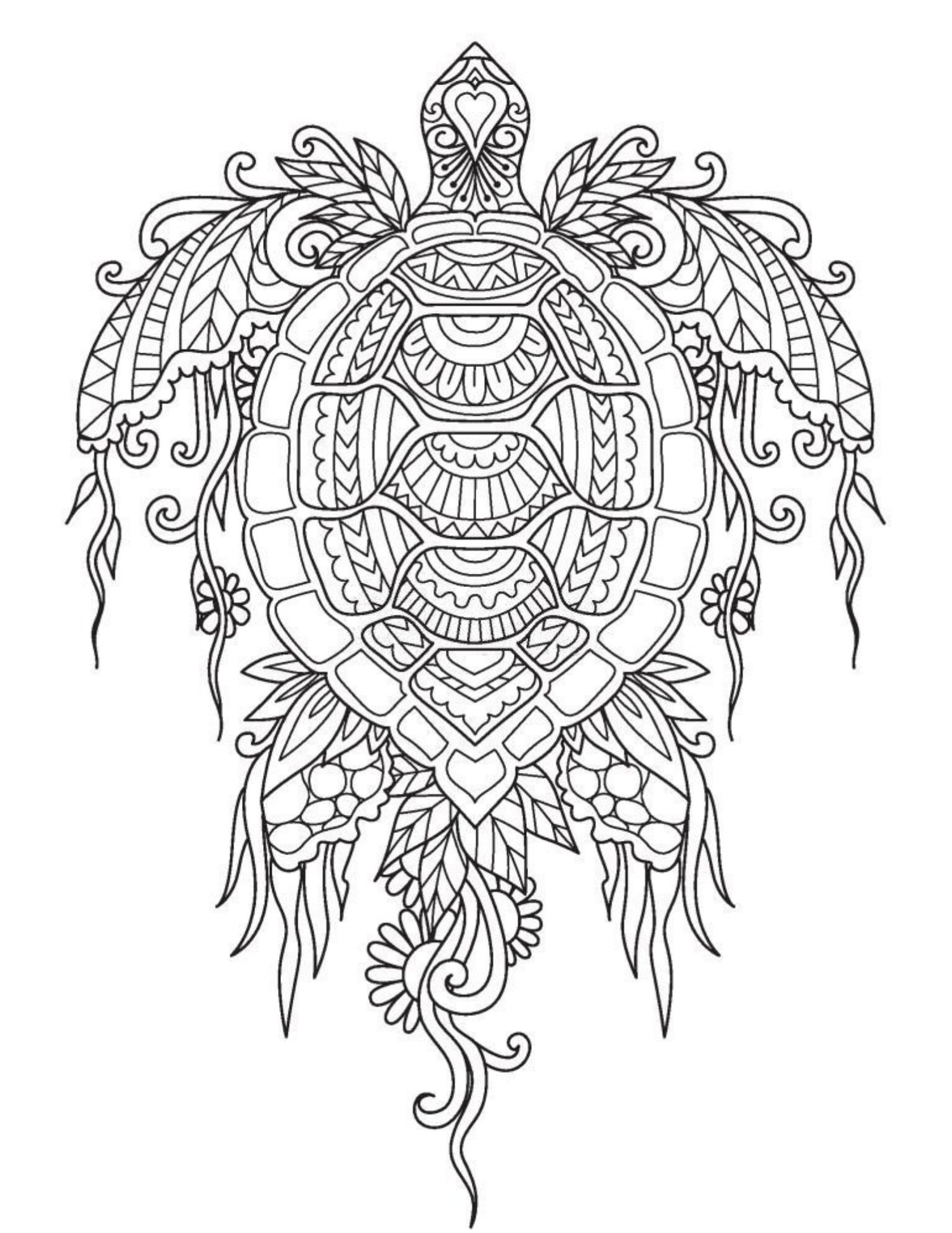 Animal Mandala Coloring Pages - creativitycolor.com