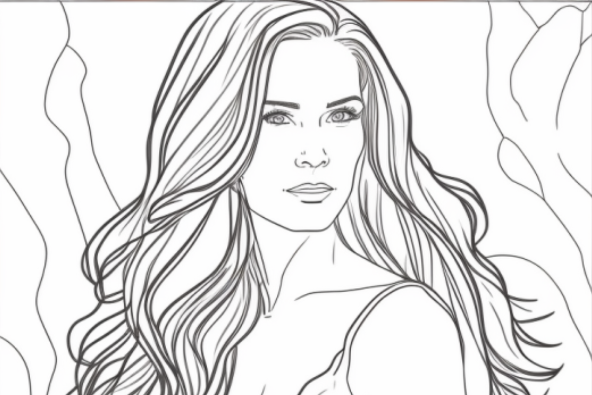 Adult Coloring Pages of People - creativitycolor.com