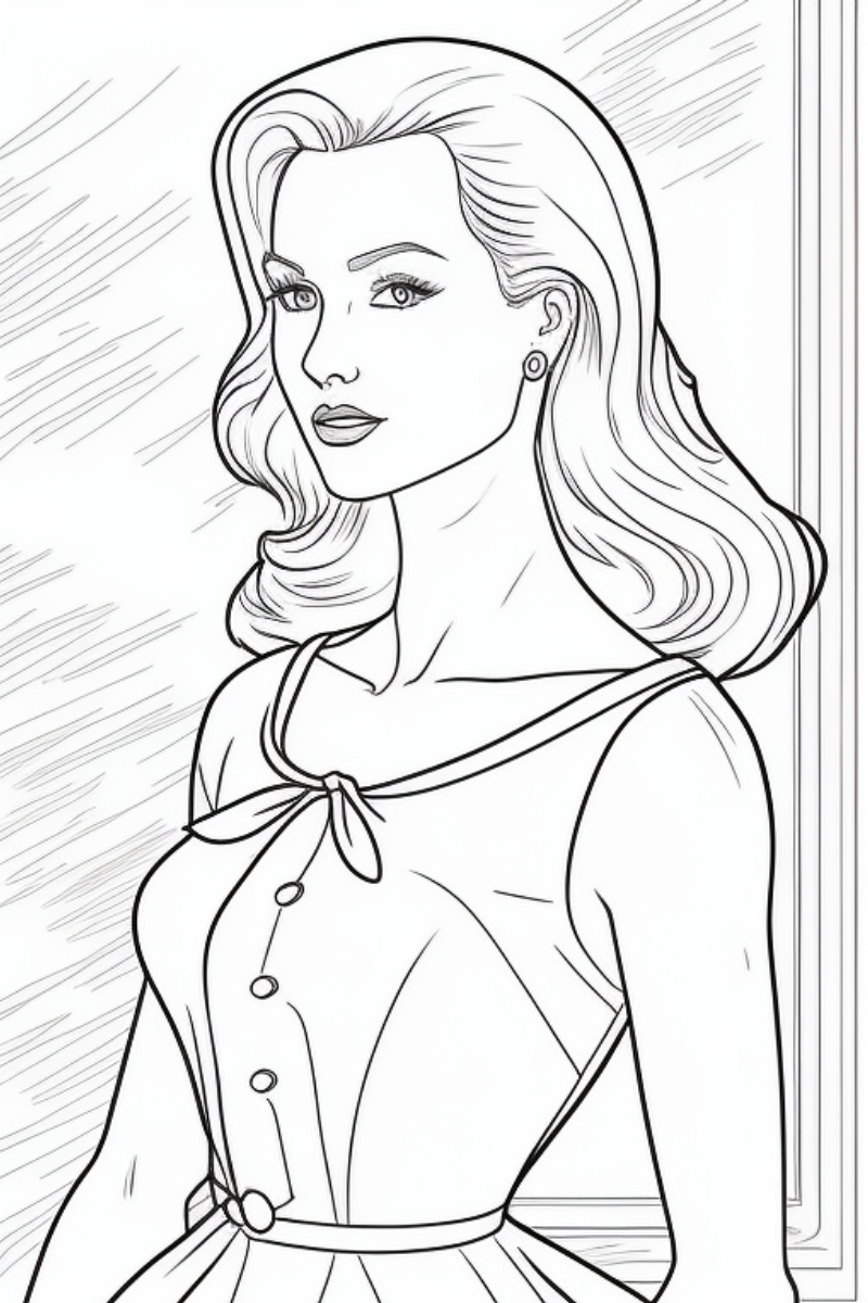 Barbie Coloring Pages - creativitycolor.com
