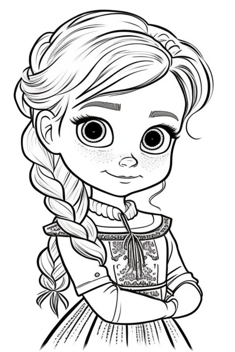 Elsa Coloring Pages - creativitycolor.com