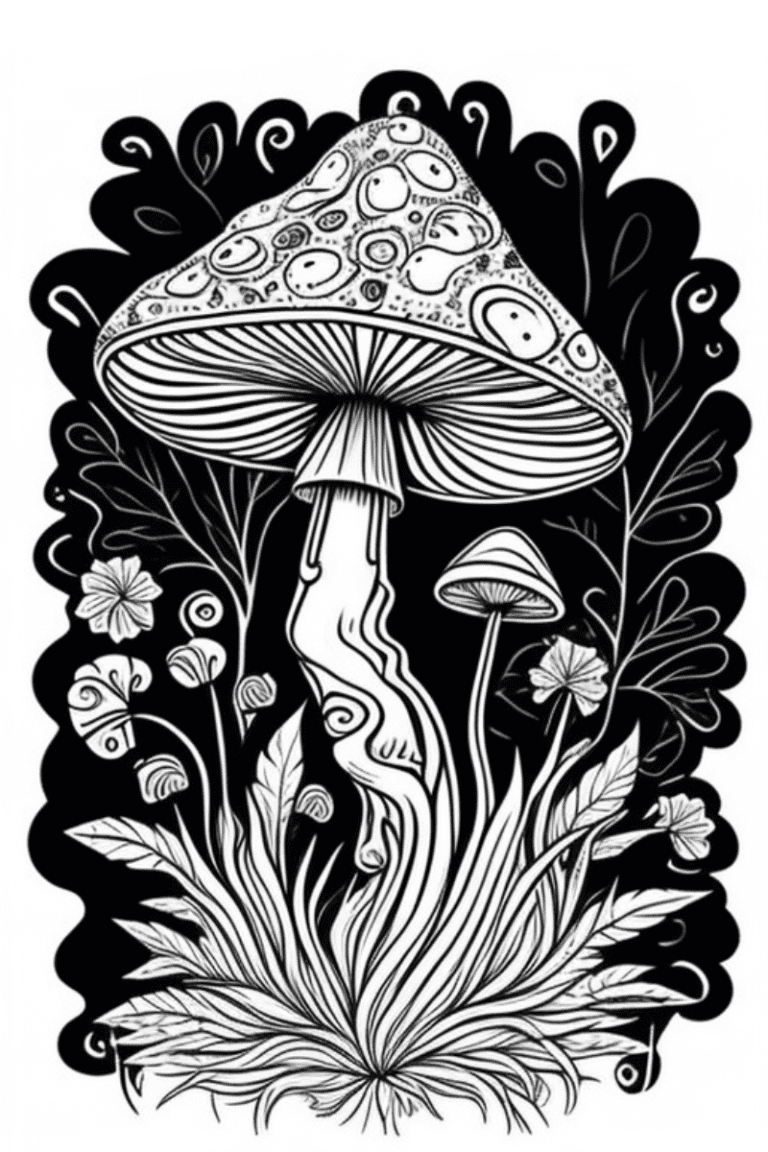 Trippy Adult Coloring Pages - creativitycolor.com