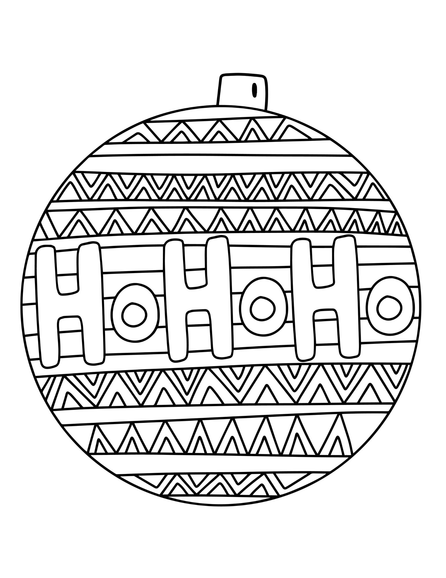 Christmas Ornaments Coloring Pages - creativitycolor.com